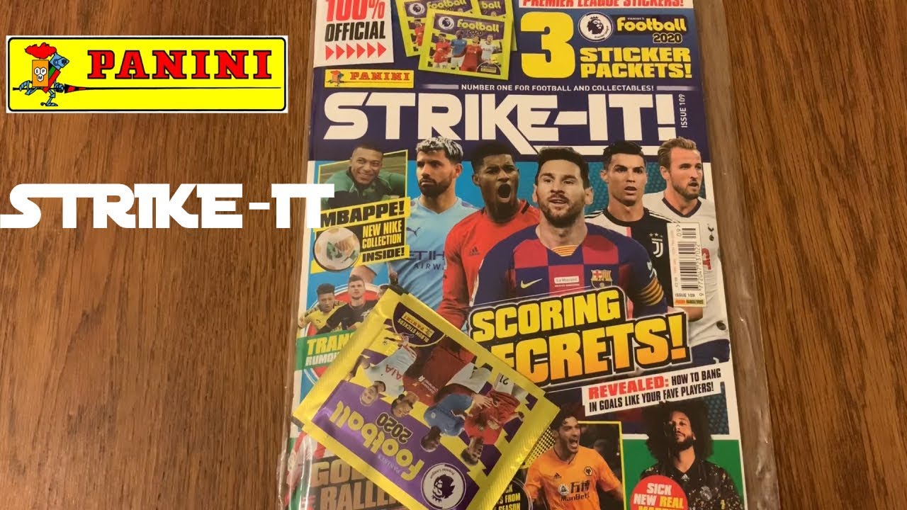 Panini STRIKE IT MAGAZINE - JANUARY EDITION - YouTube