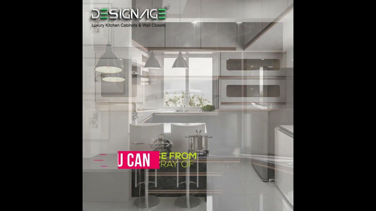 Modular Kitchen work best for your Home | DesignAge | - YouTube