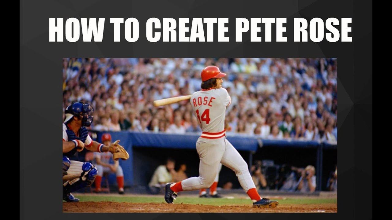 MLB The Show 16 | How to create an ACCURATE Pete Rose - YouTube