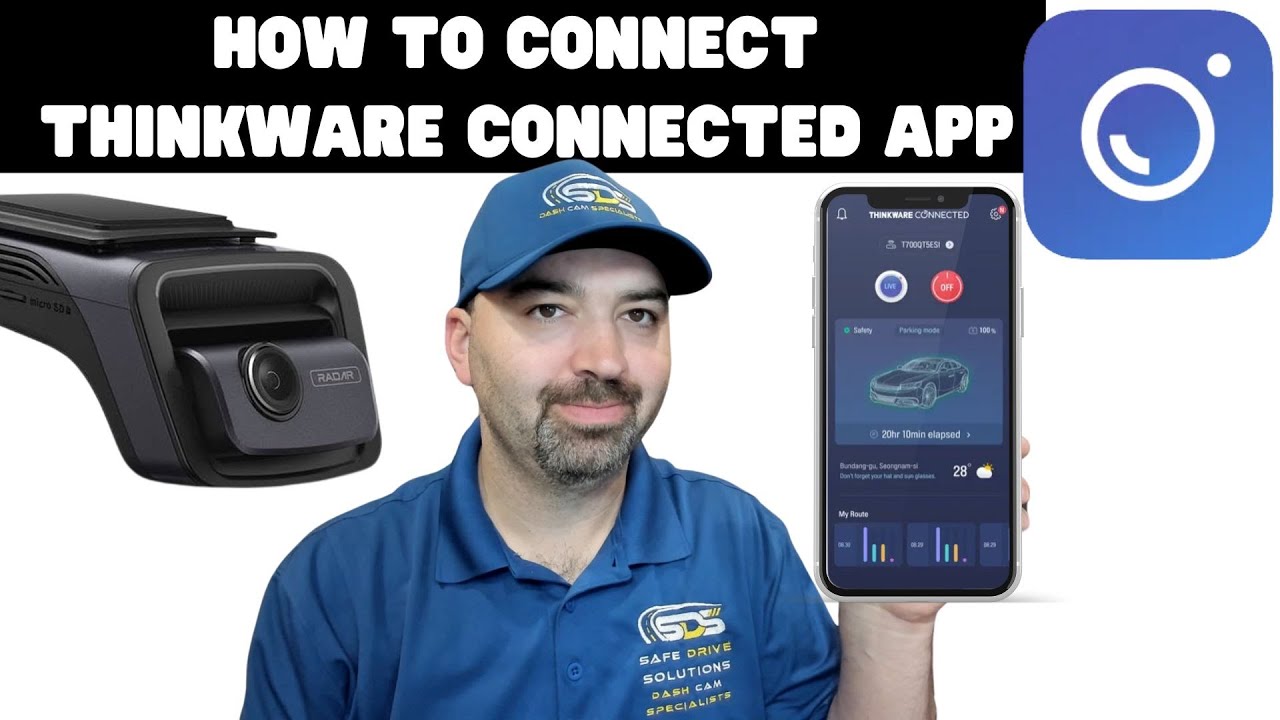 How to Connect to Thinkware Cloud Connected App | Thinkware U3000 - YouTube