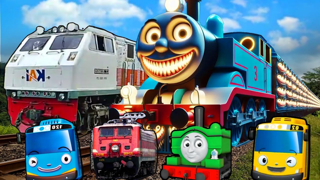 tebak gambar lokomotif cc 202, train eater, bis tayo, bis lani dan ...