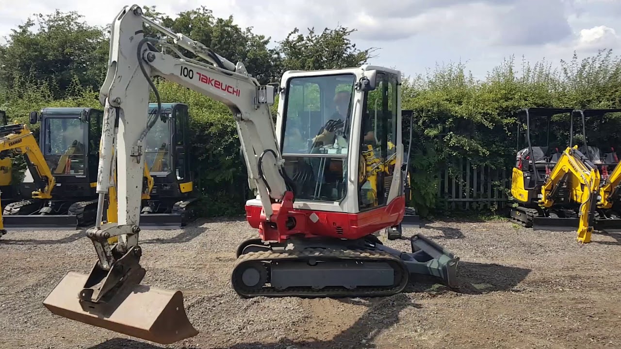 Takeuchi TB228 Demonstration Video - YouTube
