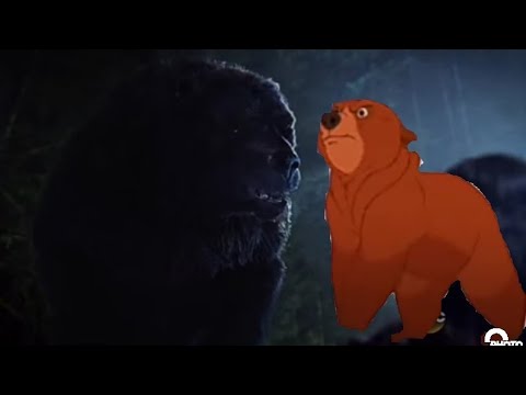 Kenai vs. Merida bear (live Action) - YouTube