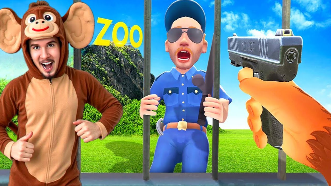 BJEŽIM IZ KAVEZA.. (Ja sam Majmun VR) - YouTube