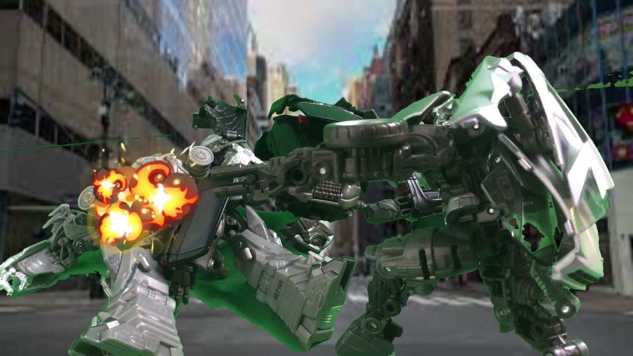 Sideswipe attacks! Studio series 78 stop motion animation/ edit - YouTube