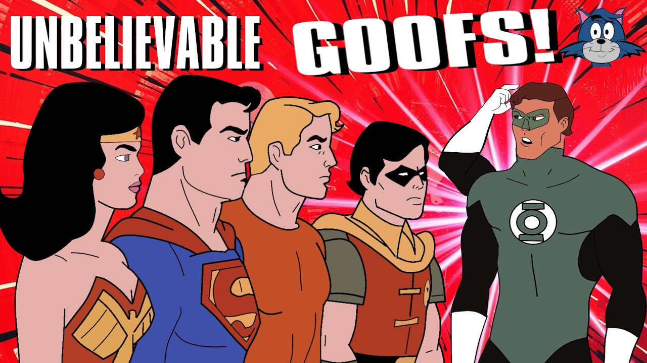 The Super Friends Goofy Moments - YouTube