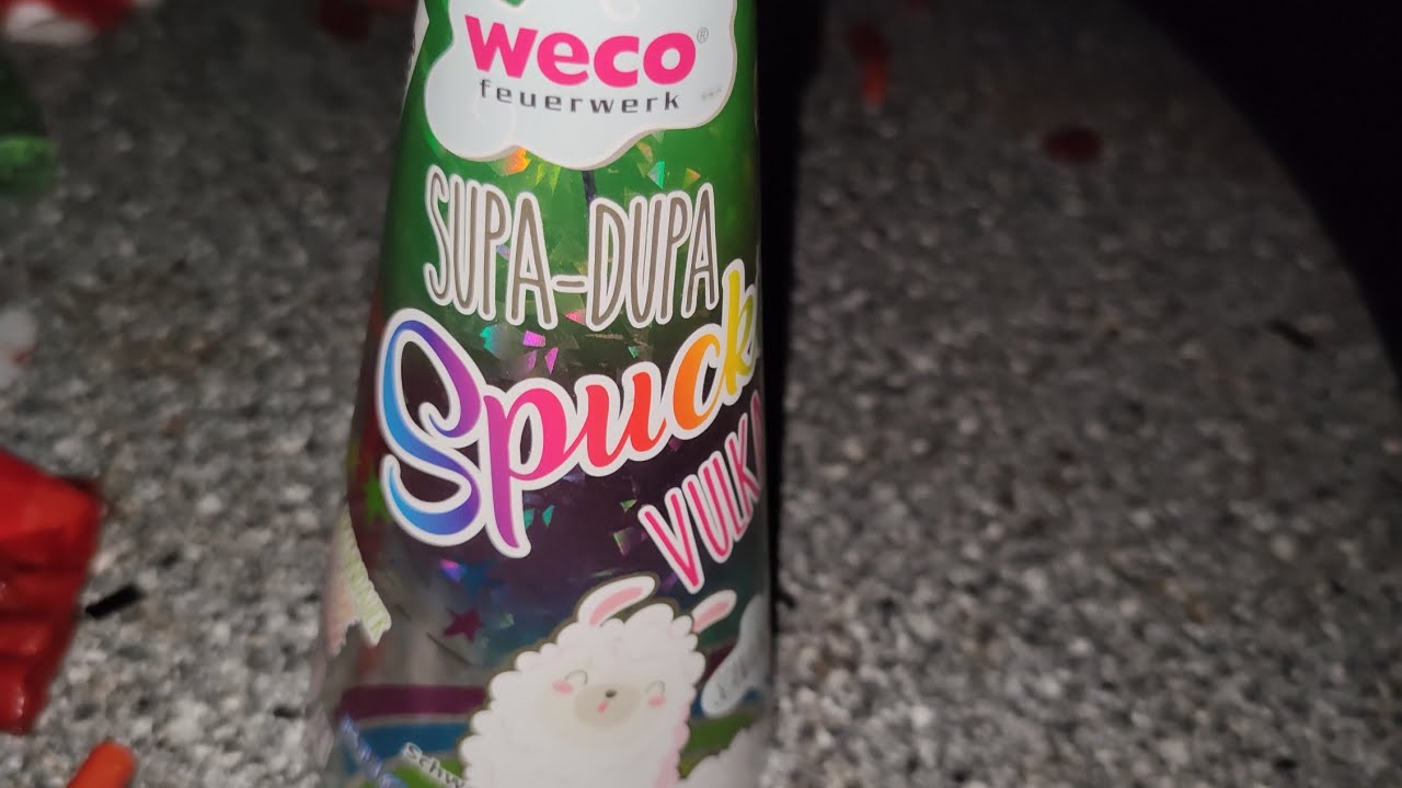 Supa-Dupa Spucki Vulkan (Schweizer Vulkan Weco) - YouTube