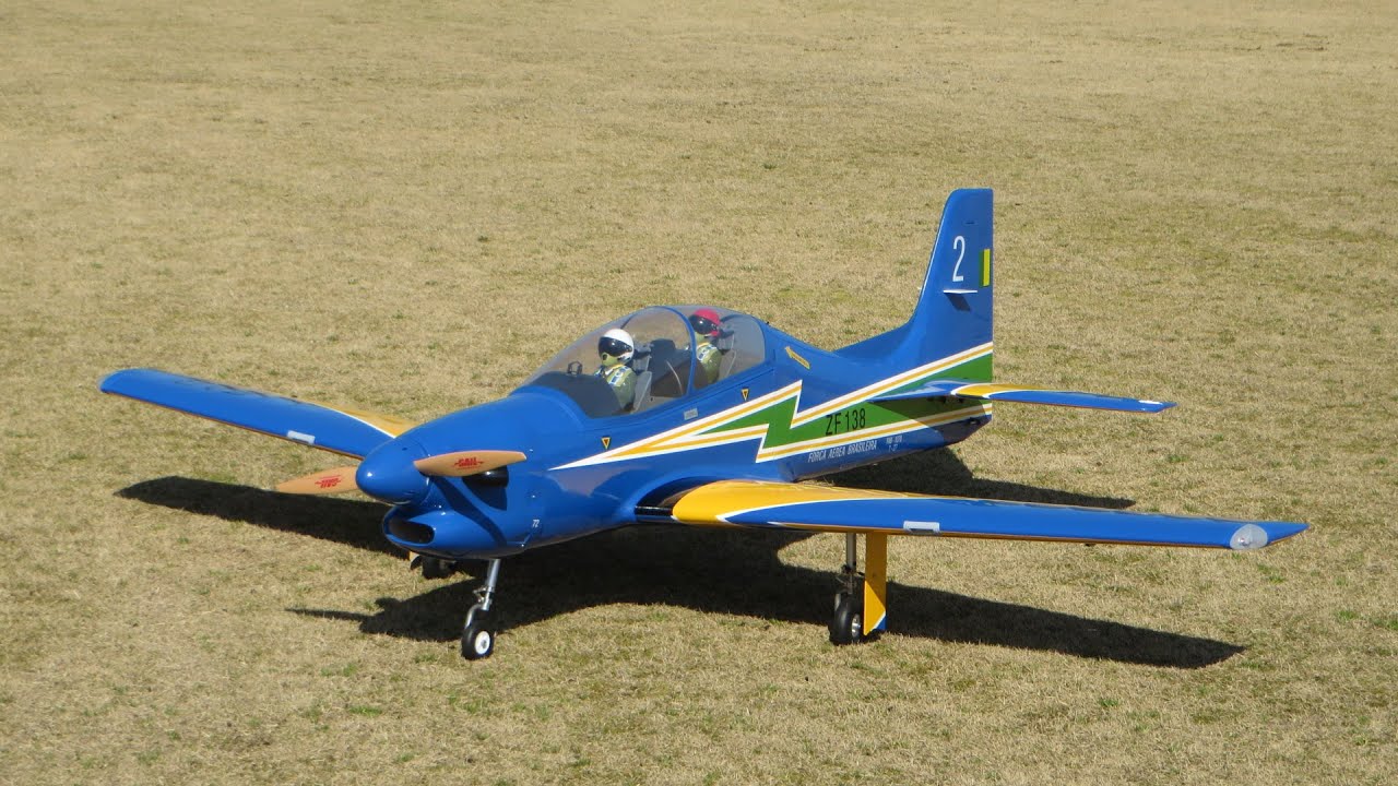 PHOENIX MODE TUCANO 60CC /EP 1：4 The First Flight - YouTube