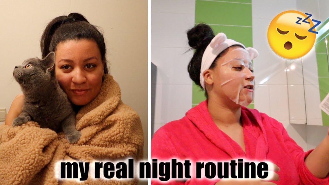 My Realistic Night Time Routine 2019 - YouTube