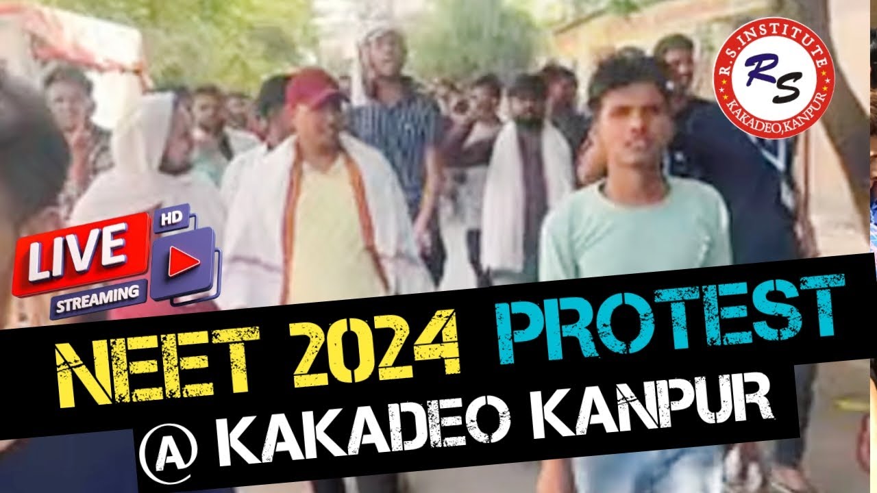 NEET RE EXAM 2024 protest - YouTube
