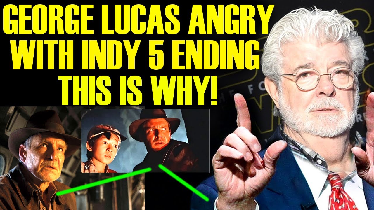 George Lucas Is ANGRY WITH INDY 5 ENDING! This Is Why & Dial Of Destiny ...
