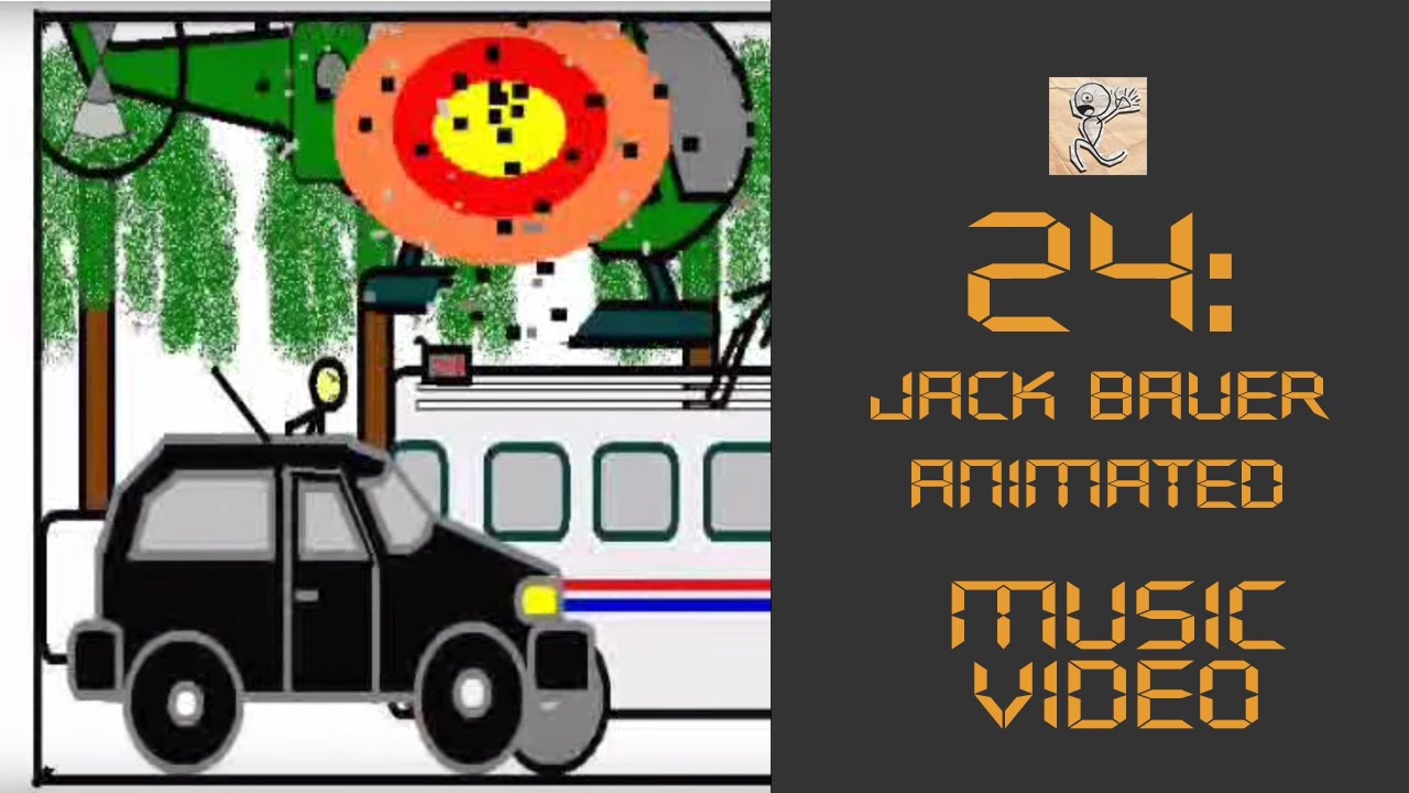 24: Animated - Music Video (Foo Fighters - The Pretender) - YouTube