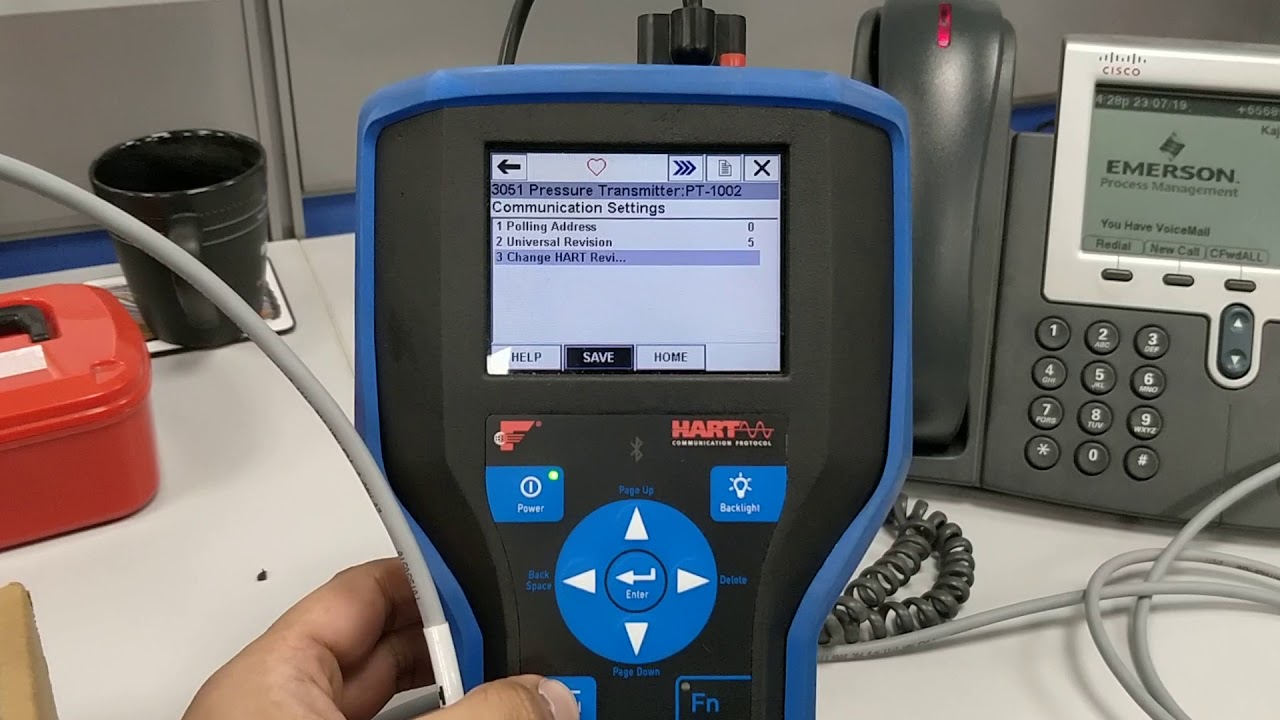Changing from HART 5 to HART 7 on 3051 - YouTube