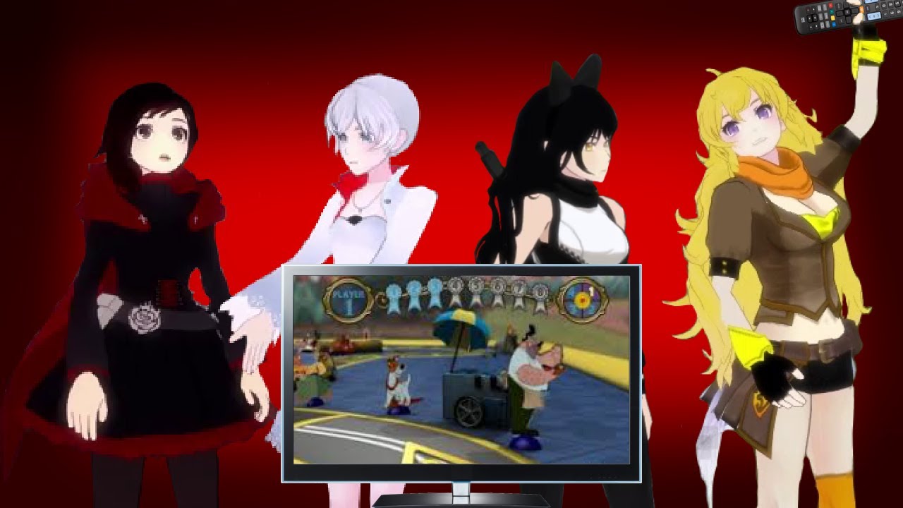 Team RWBY play Disney Dog Trivia - YouTube