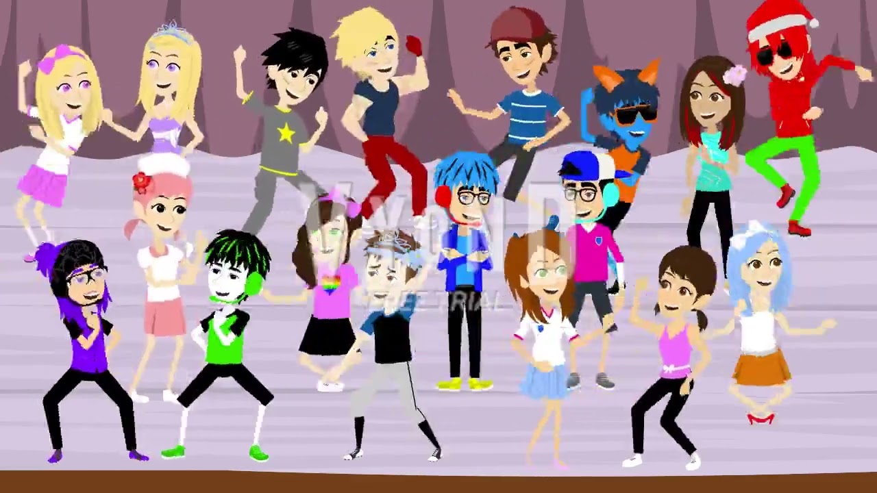 Charlie Brown Christmas Dance (Vyond Version) Realtime YouTube Live ...