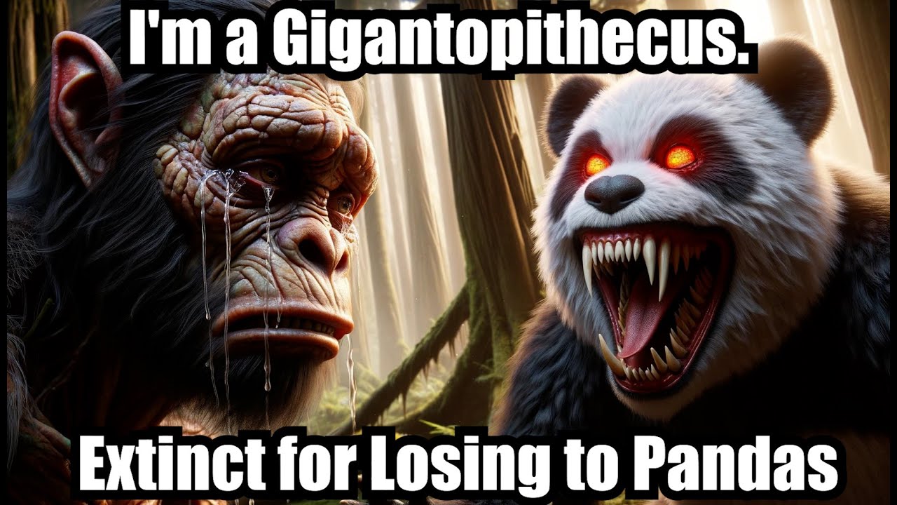 【Gigantopithecus】Extinct for Losing to Pandas【Extinct Animal】OLD ...