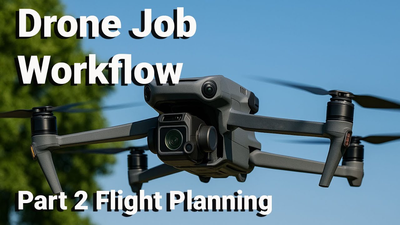 Drone Flight Planning Before You Fly - Drone Job Workflow Part 2 - YouTube