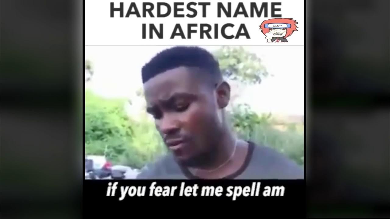 Whats your name? uvuvwevwevwe onyetenyevwe ugwemubwem ossas - YouTube