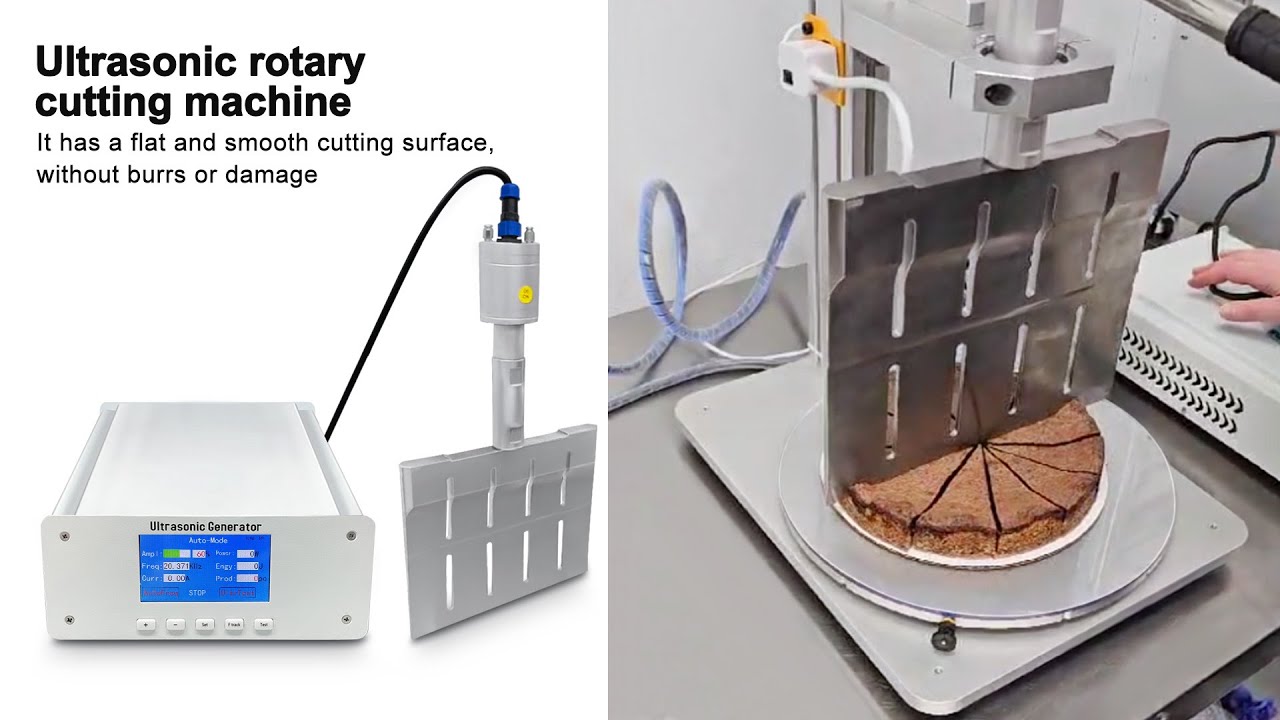 Manual Ultrasonic Rotary Cutting Machine - YouTube