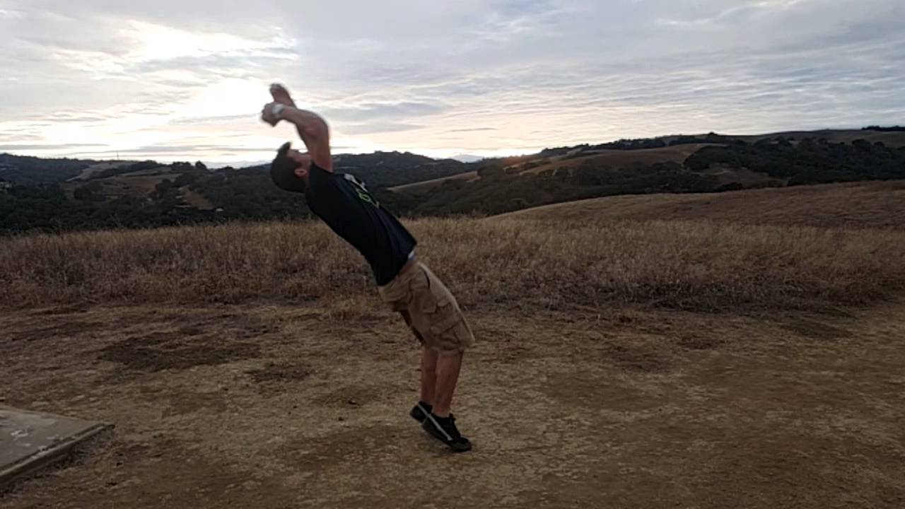 Slow-Motion Backflip on Mount Wanda - YouTube