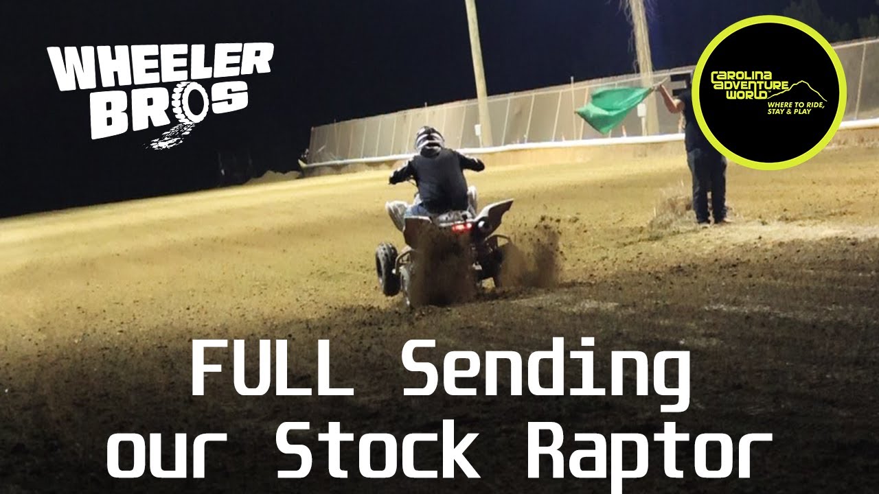 2006 Yamaha Raptor 700R Drag Racing at Carolina Adventure World 2023 ...