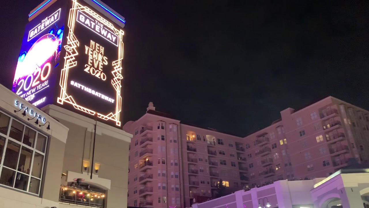 Happy new year 2020 Midnight Countdown - Salt Lake City , Utah - YouTube