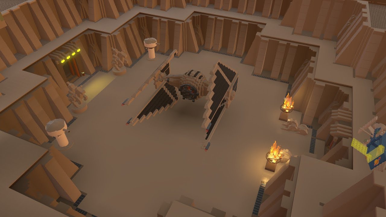 Lego Worlds | Building Multi Level City! - YouTube