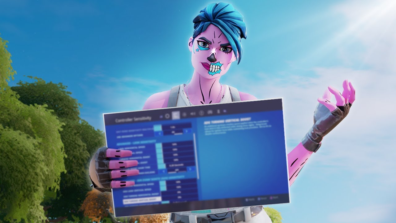The *BEST* Fortnite Settings/Sensitivity! (Fortnite Chapter 2) - YouTube