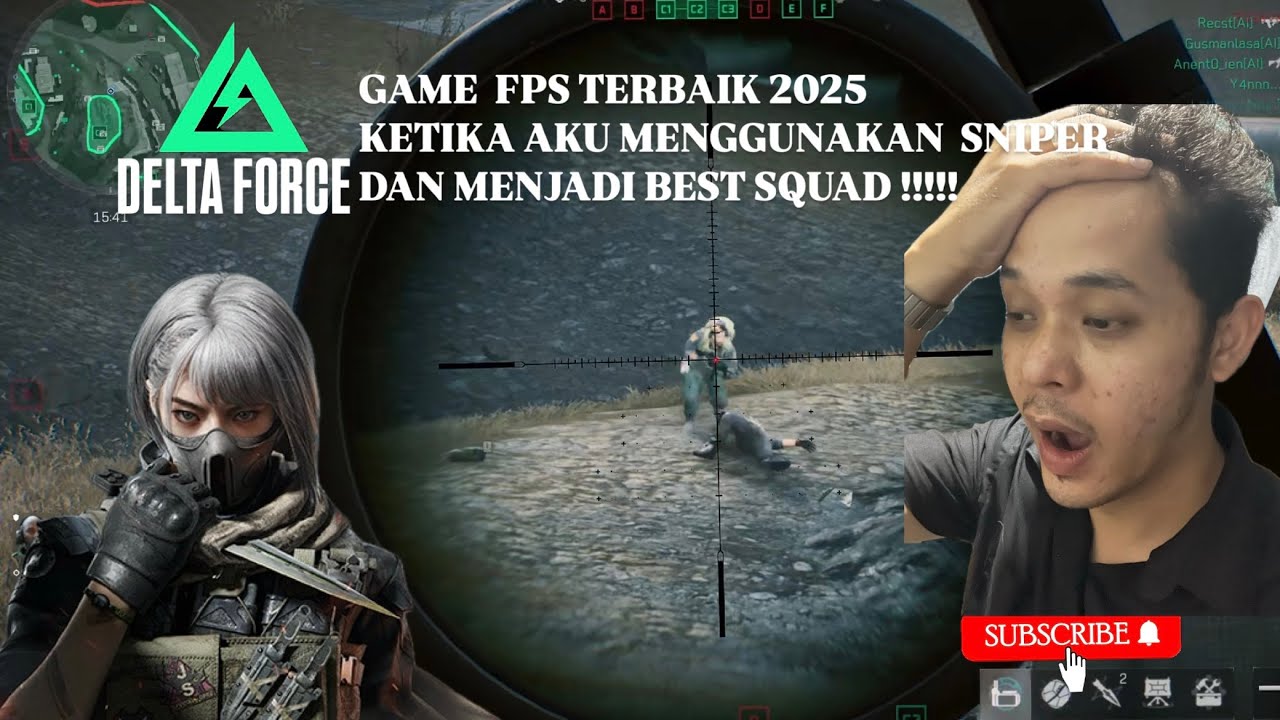 Garena Delta Force-game fps terbaik 2025,only sniper - YouTube