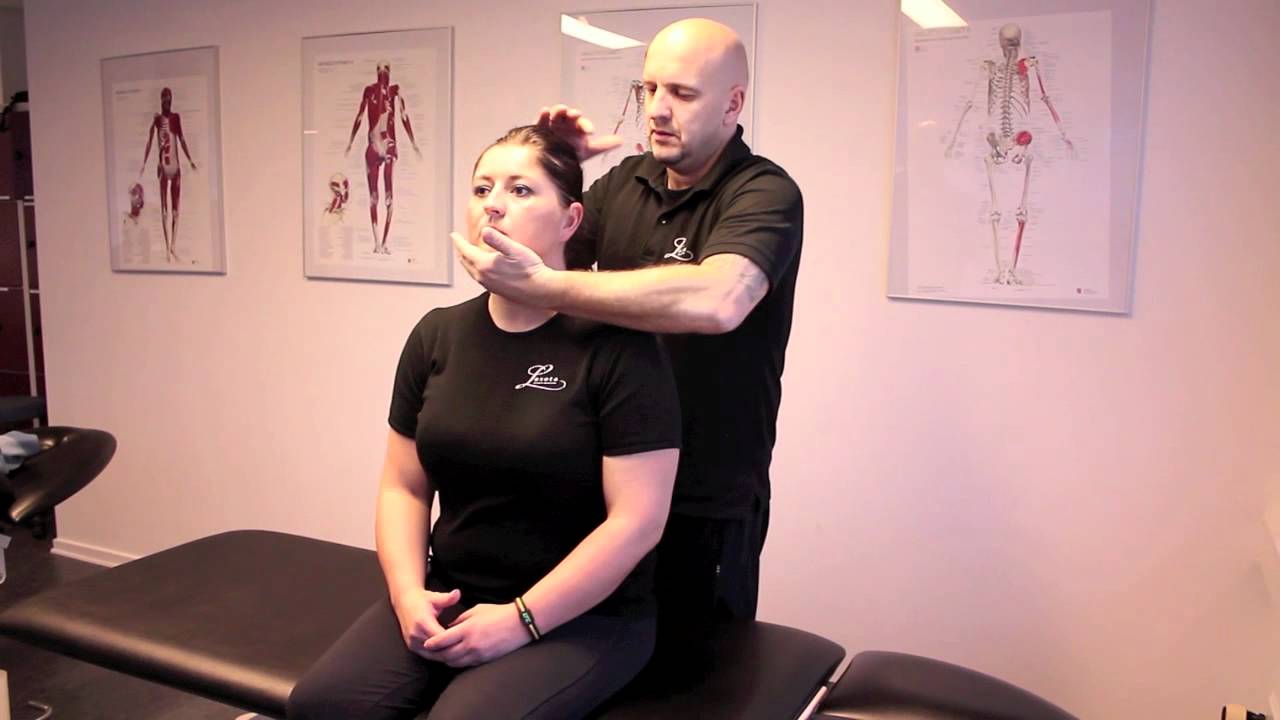 ROM test cervical - YouTube