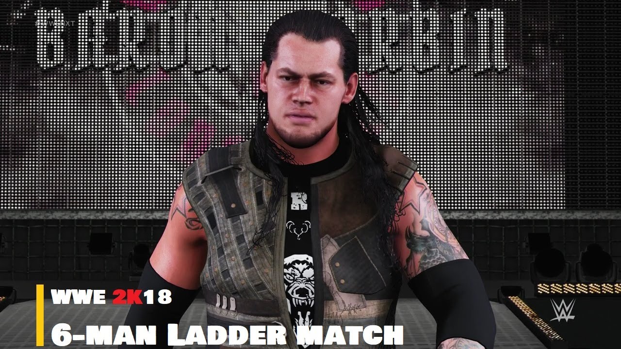 WWE 2K18 | 6-man Ladder match | Baron Corbin, Mark Henry, B.B.Bigelow ...