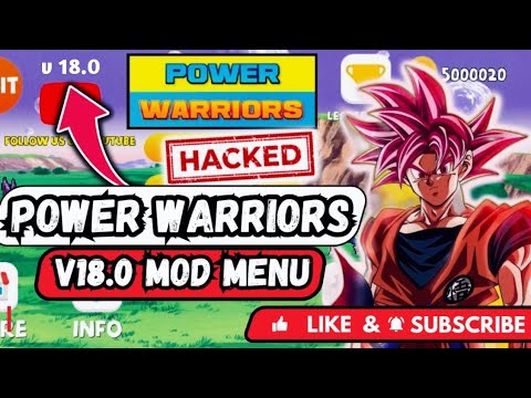 Power Warriors 18.0 Mod Menu | Unlimited Coins, Unlocked All Characters - YouTube