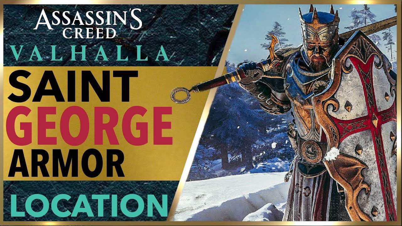 Assassin's Creed Valhalla Saint George Armor River Location Raids - YouTube