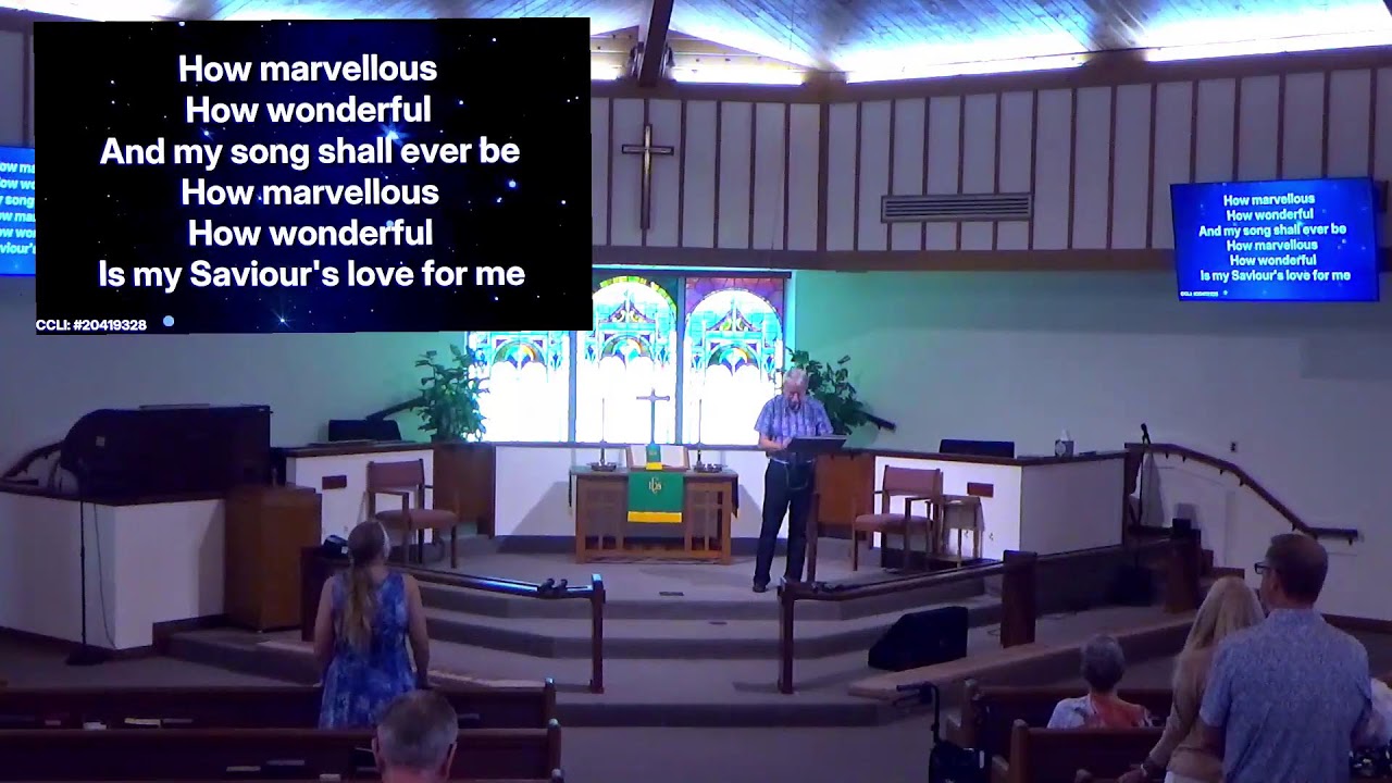 August 24th, 2025, Welcome to our service with Pastor George Welch ...