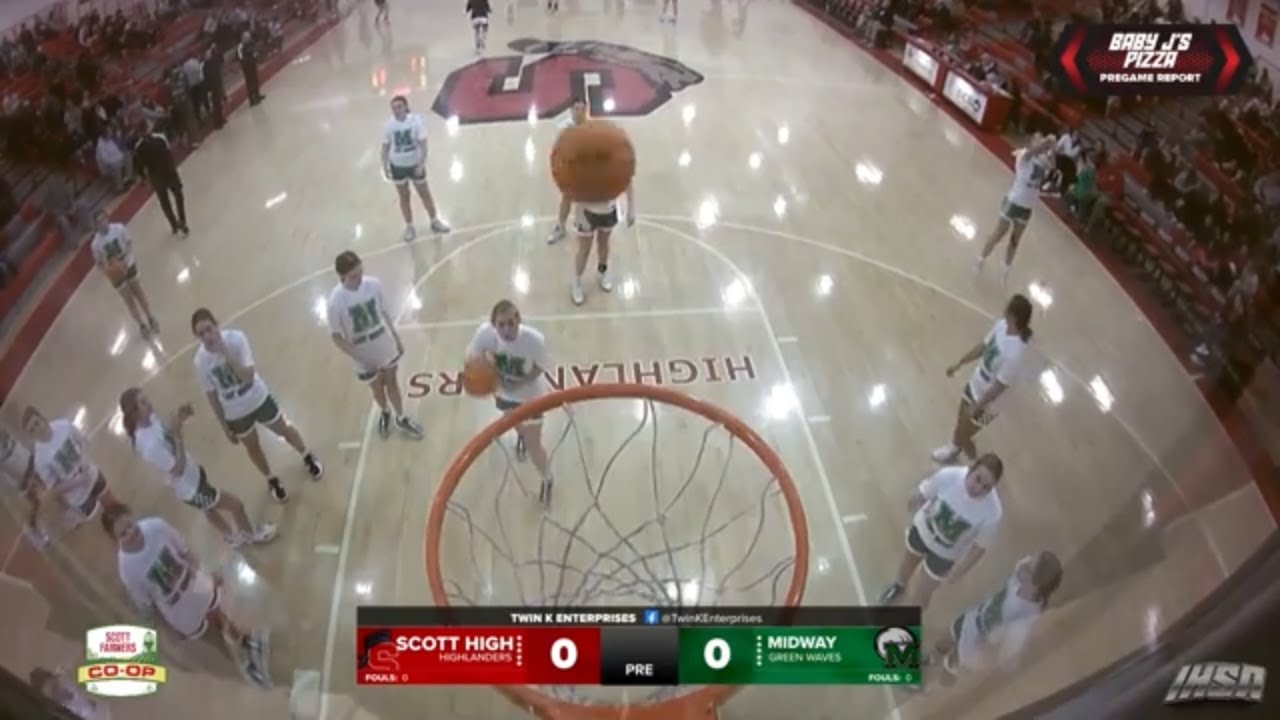 Highlander Basketball - Scott High vs. Midway (1/3/2025) - YouTube