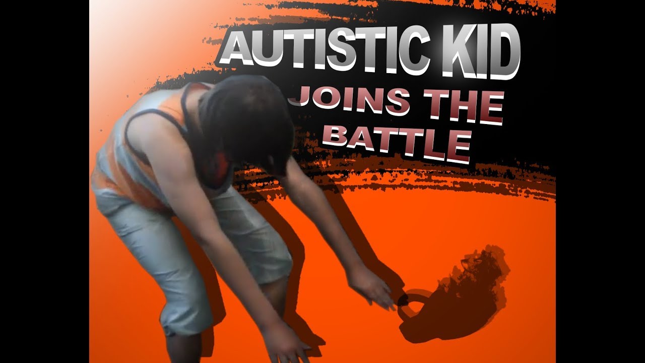 Autistic Kid Joins The Battle - YouTube