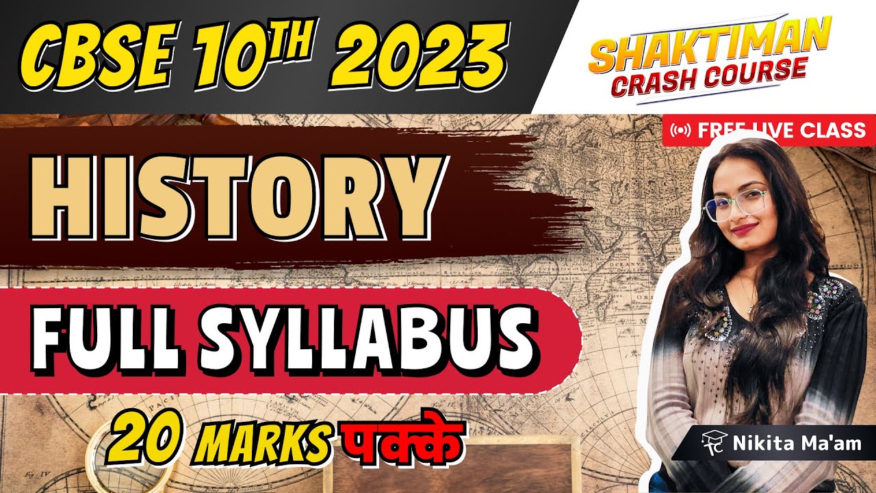 Complete Class 10 HISTORY with Important questions for CBSE Class 10 ...