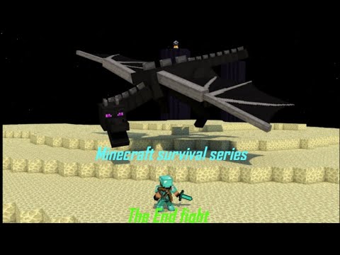 Minecraft gameplay video the end fight by Prajeeth Gaming Saga #like # ...