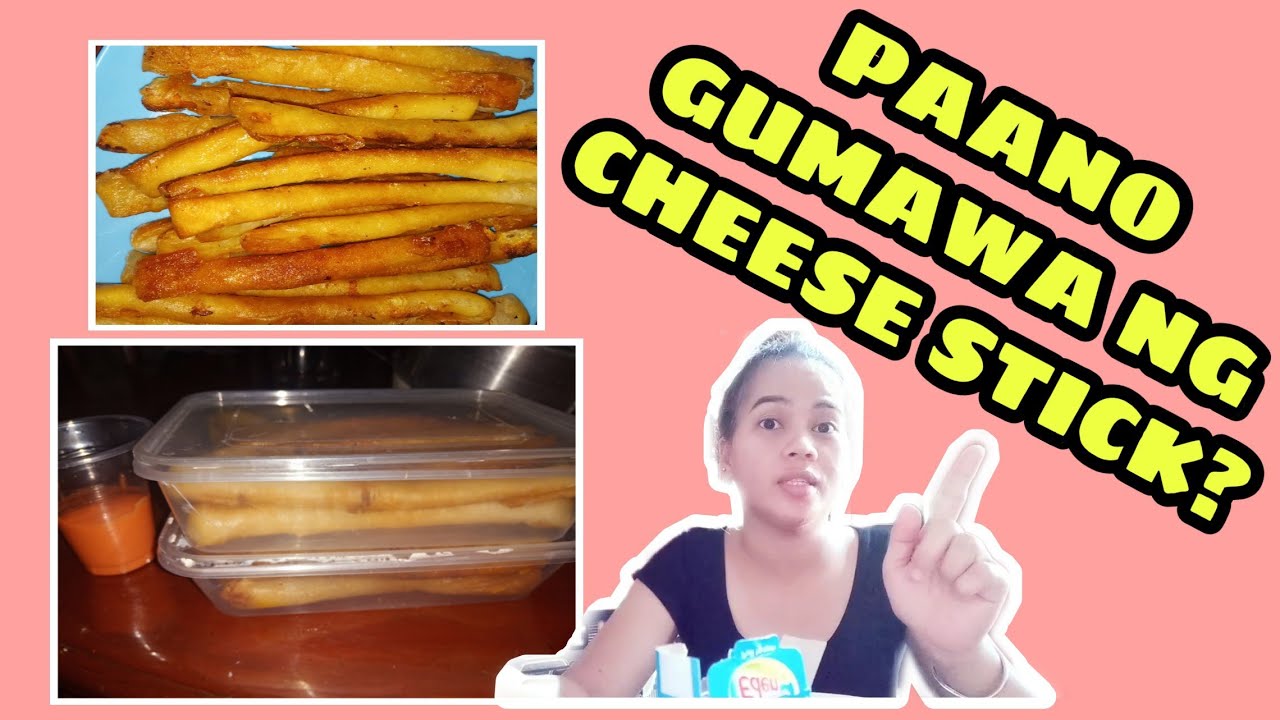 CHEESE STICK NEGOSYO RECIPE 😁 - YouTube