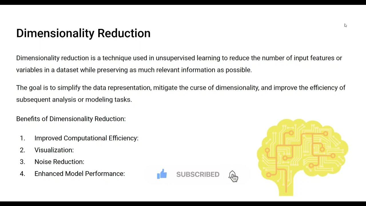 Unsupervised Learning | Dimensionality Reduction | Principal Component Analysis (PCA) | EduQuick ...