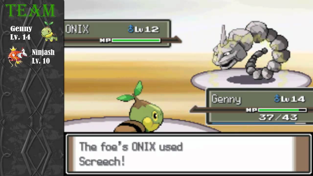 Let's Play: Pokemon Platinum Walkthrough Part 4 - Oreburgh City Gym ...