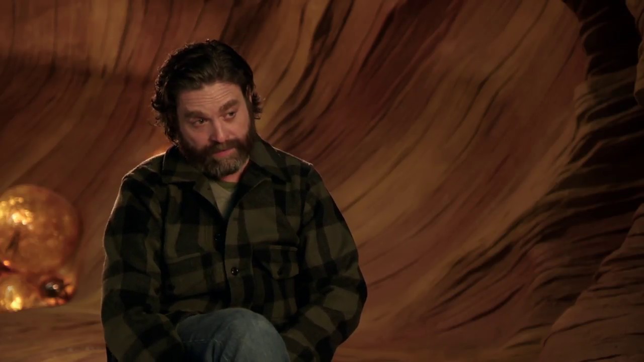 A wrinkle in time - Itw Zach Galifianakis Happy Medium (official video ...