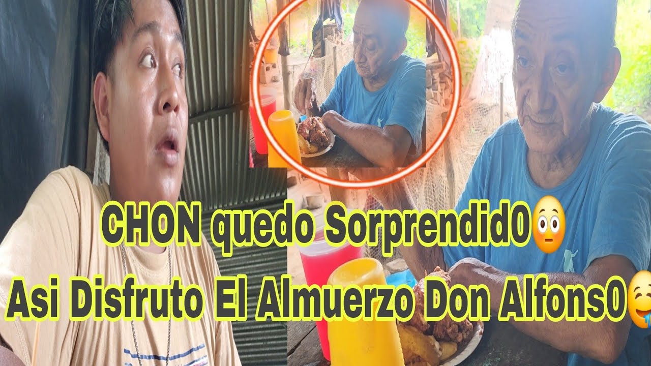 😪🚨MUCHOS Critican y POCOS Son Los Que AYUDAN🤬 DON ALFONSO Se Puso Feliz ...