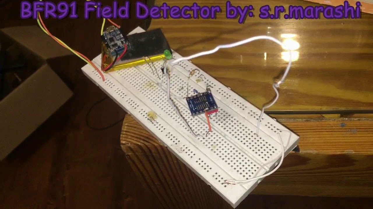 BFR91 Field Detector - YouTube