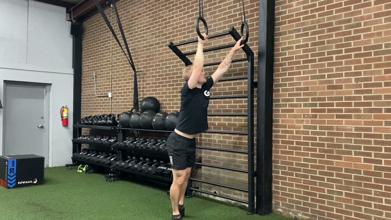 Supported Bodyweight Hanging (Exercise Demo) - YouTube