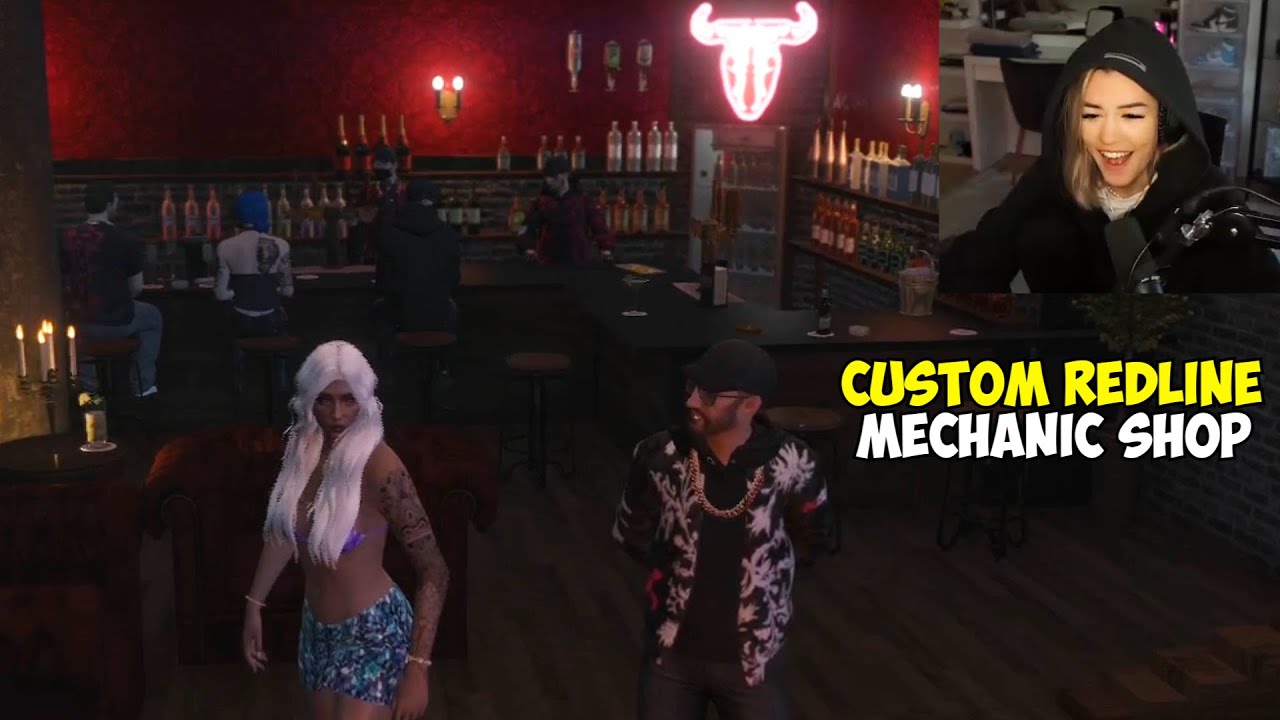 Tony Surprises Nunu with His New CUSTOM Redline Mechanic Shop | GTA 5 ...