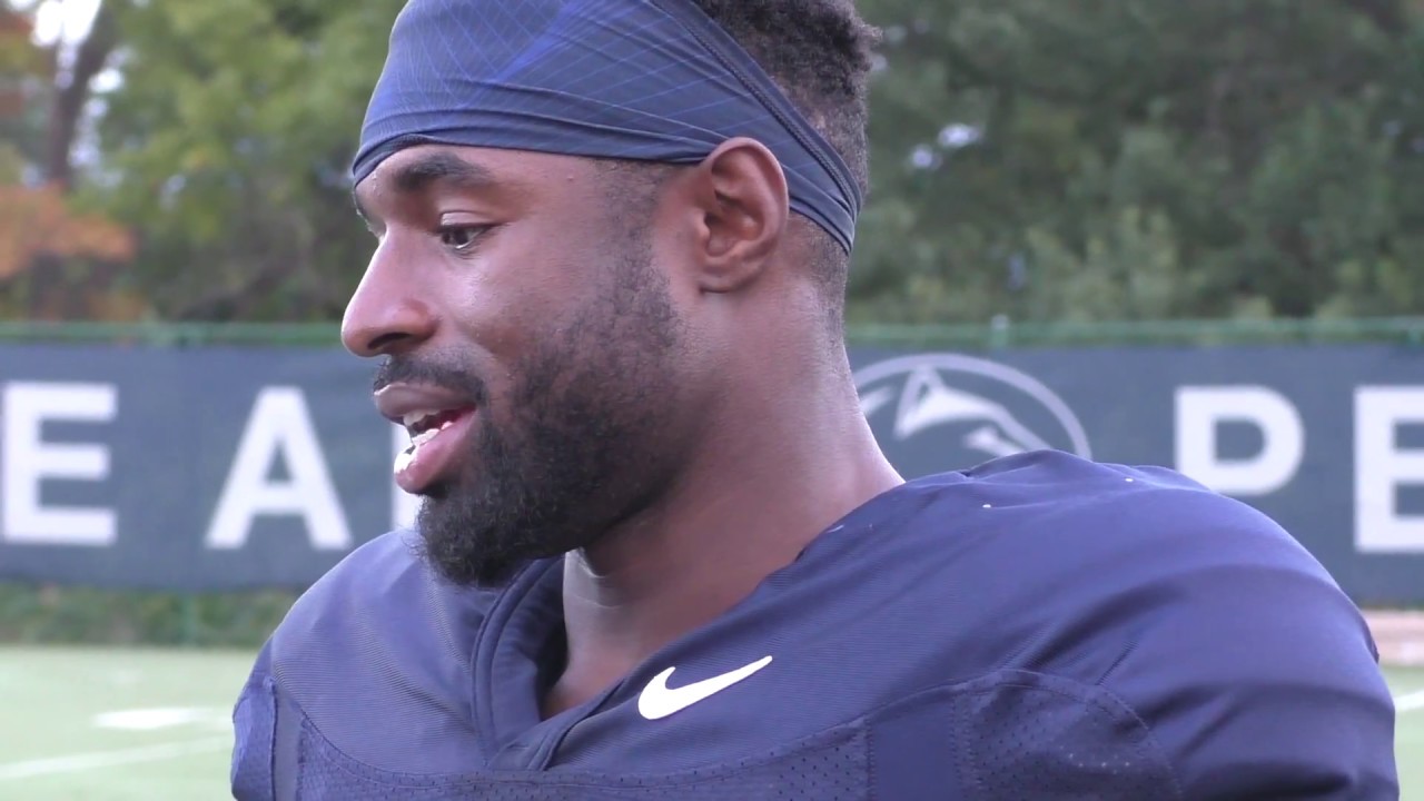 Penn State's Nick Scott on how to tackle Saquon Barkley - YouTube