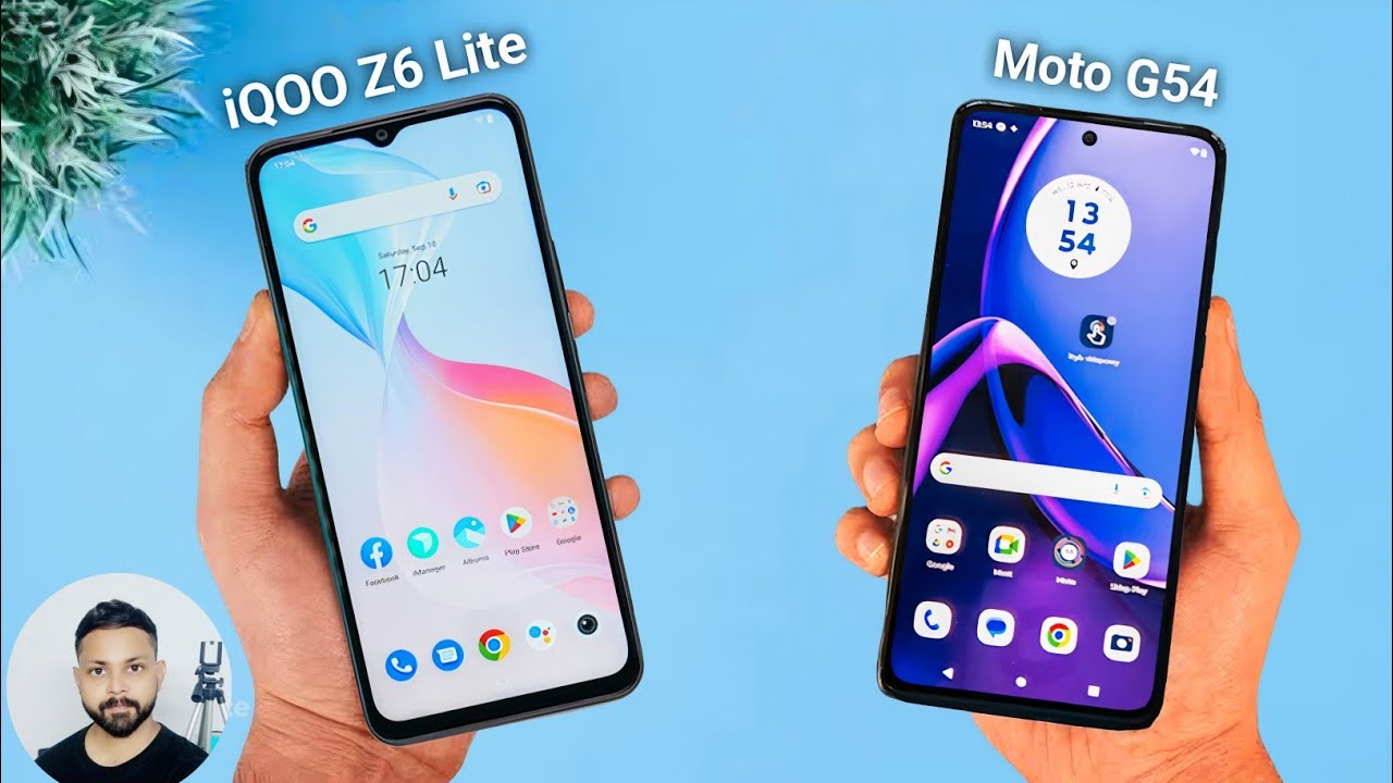 Which Phone in Better ? Moto G54 vs iQOO Z6 Lite Comparison in HINDI ...