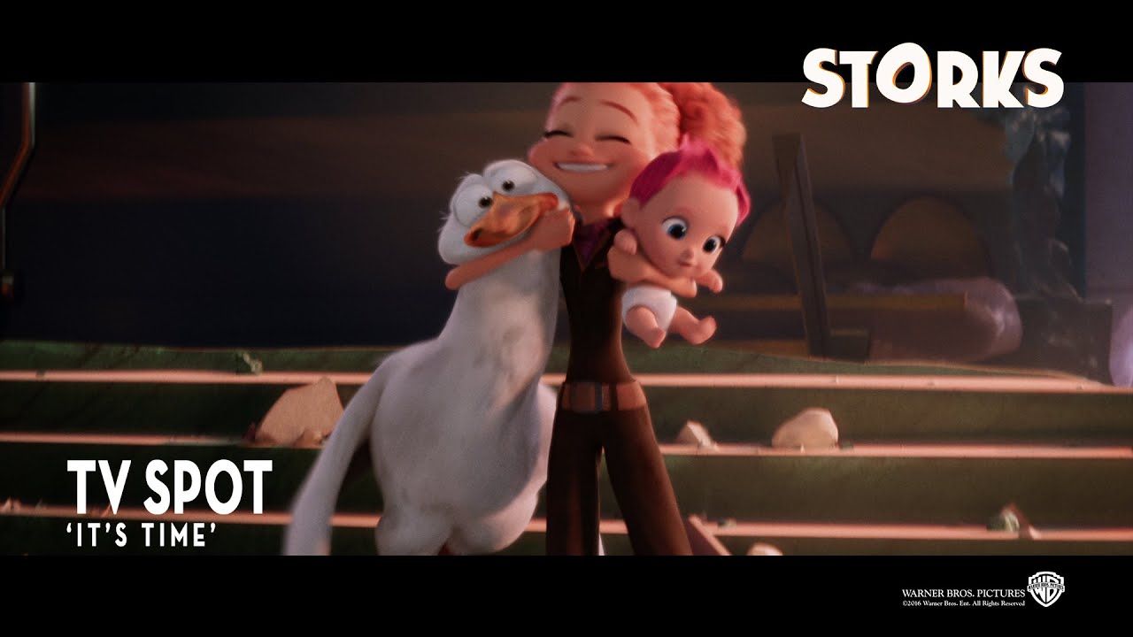 Storks ['It's Time' TV Spot in HD (1080p)] - YouTube