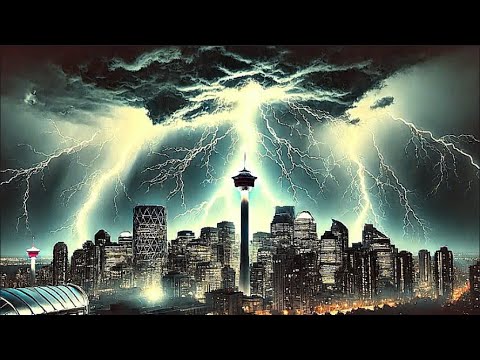 Shocking! Terrifying Lightning Strikes in Calgary, Canada | Natural ...